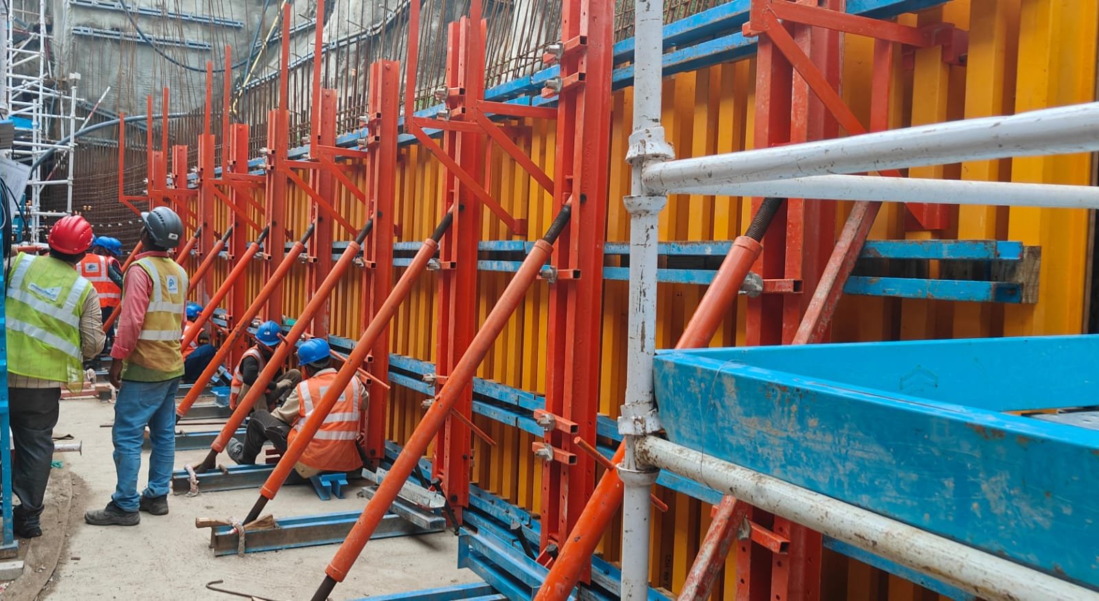 TS Wall Column Formwork | Steel-Timber Hybrid System